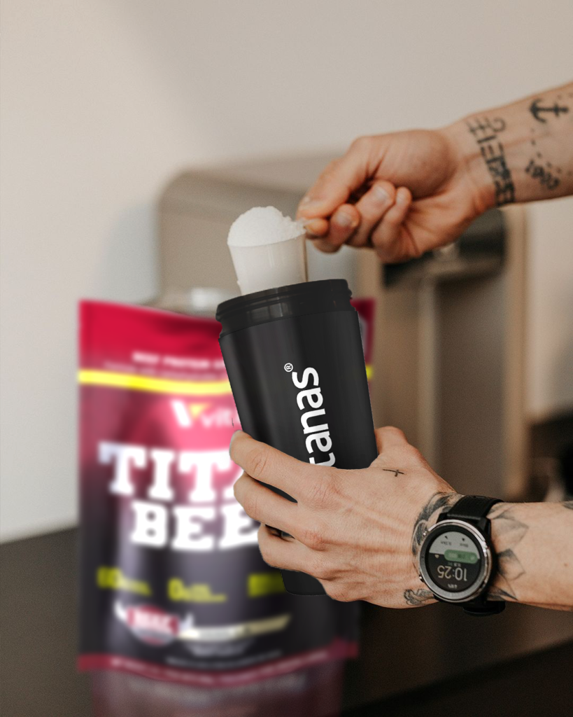 Titan Beef Mass: Proteínas hipercalóricas x2 libras